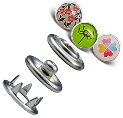 Prong Snap Buttons - Clothing Buttons